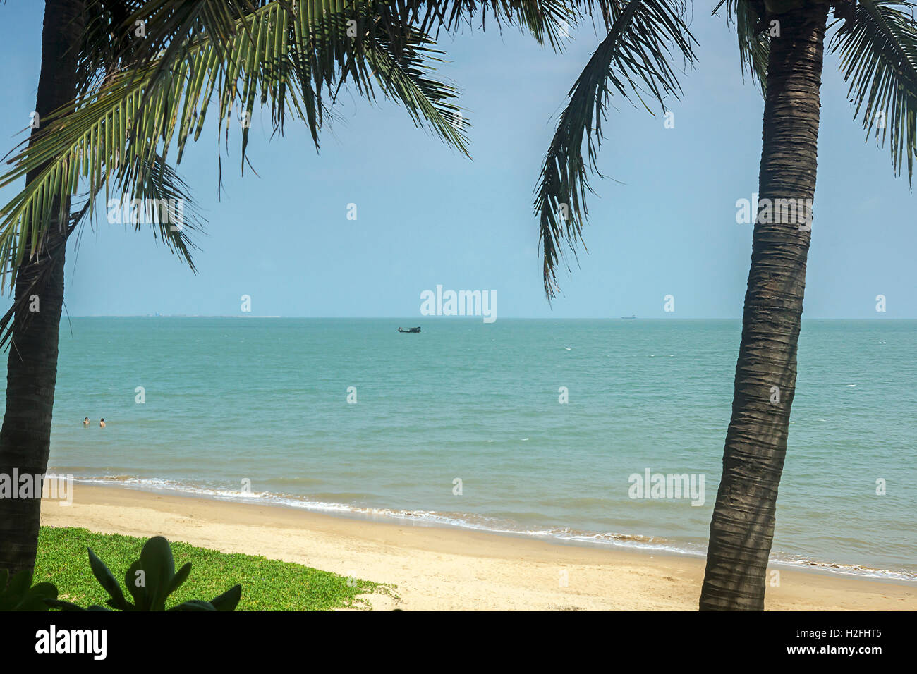 China's Hainan Island tropical coastal scenery Stock Photo - Alamy