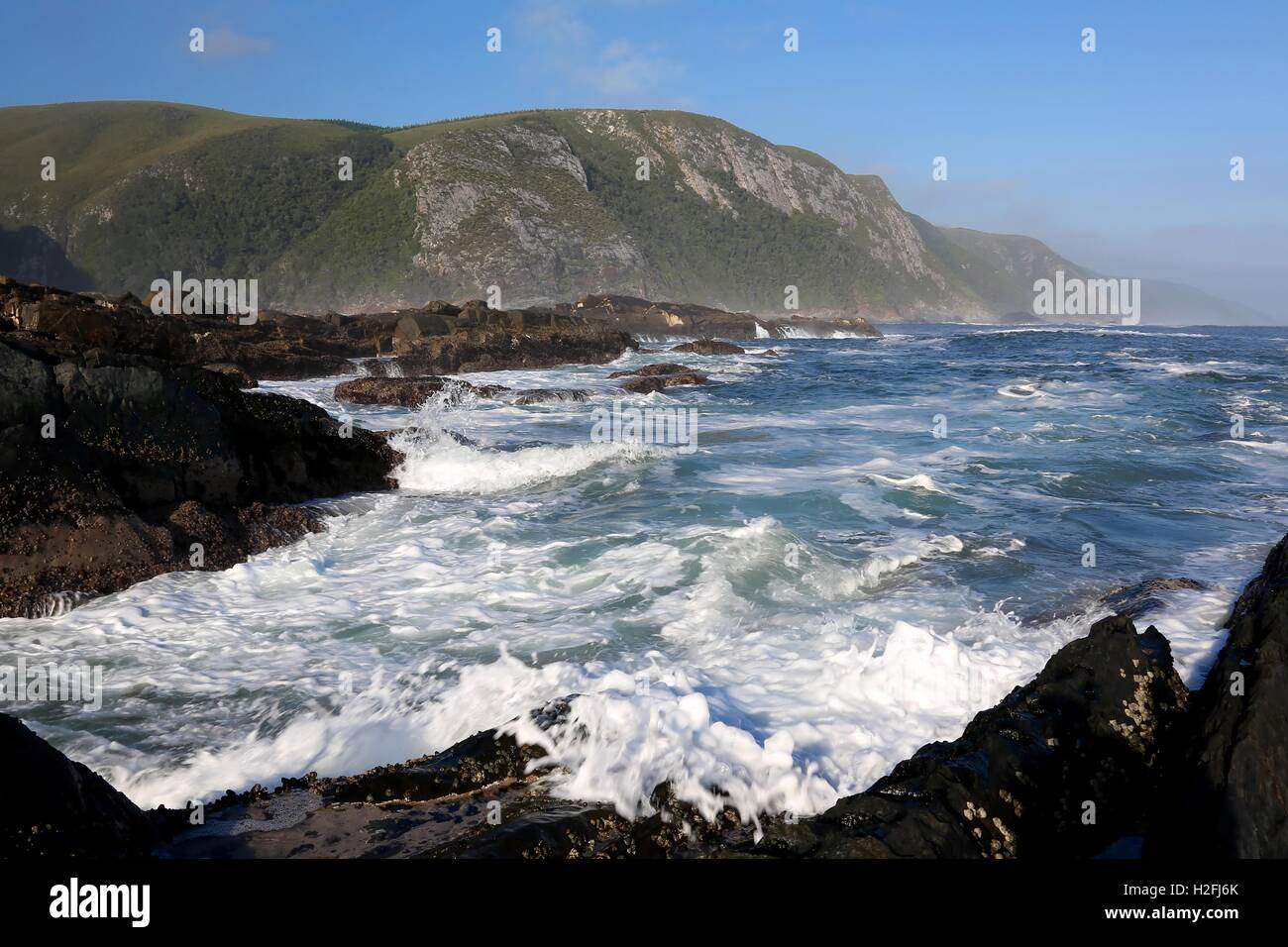 Coastal Scene in South Africa Stock Photo - Alamy