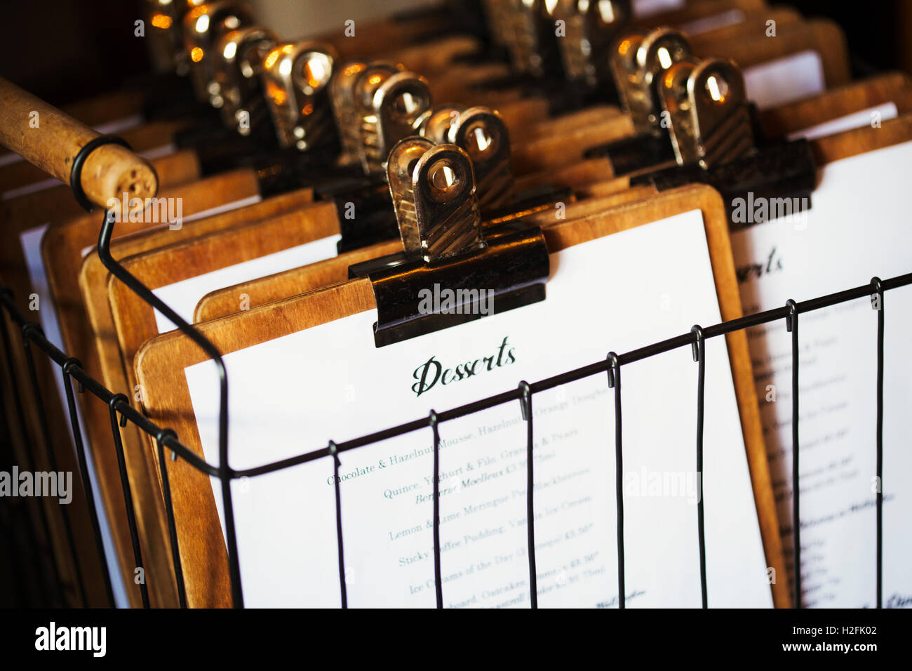 Menus hi-res stock photography and images - Alamy