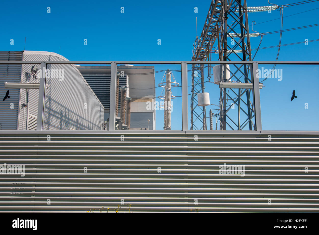 A power station in Termoli, south of Italy Stock Photo - Alamy