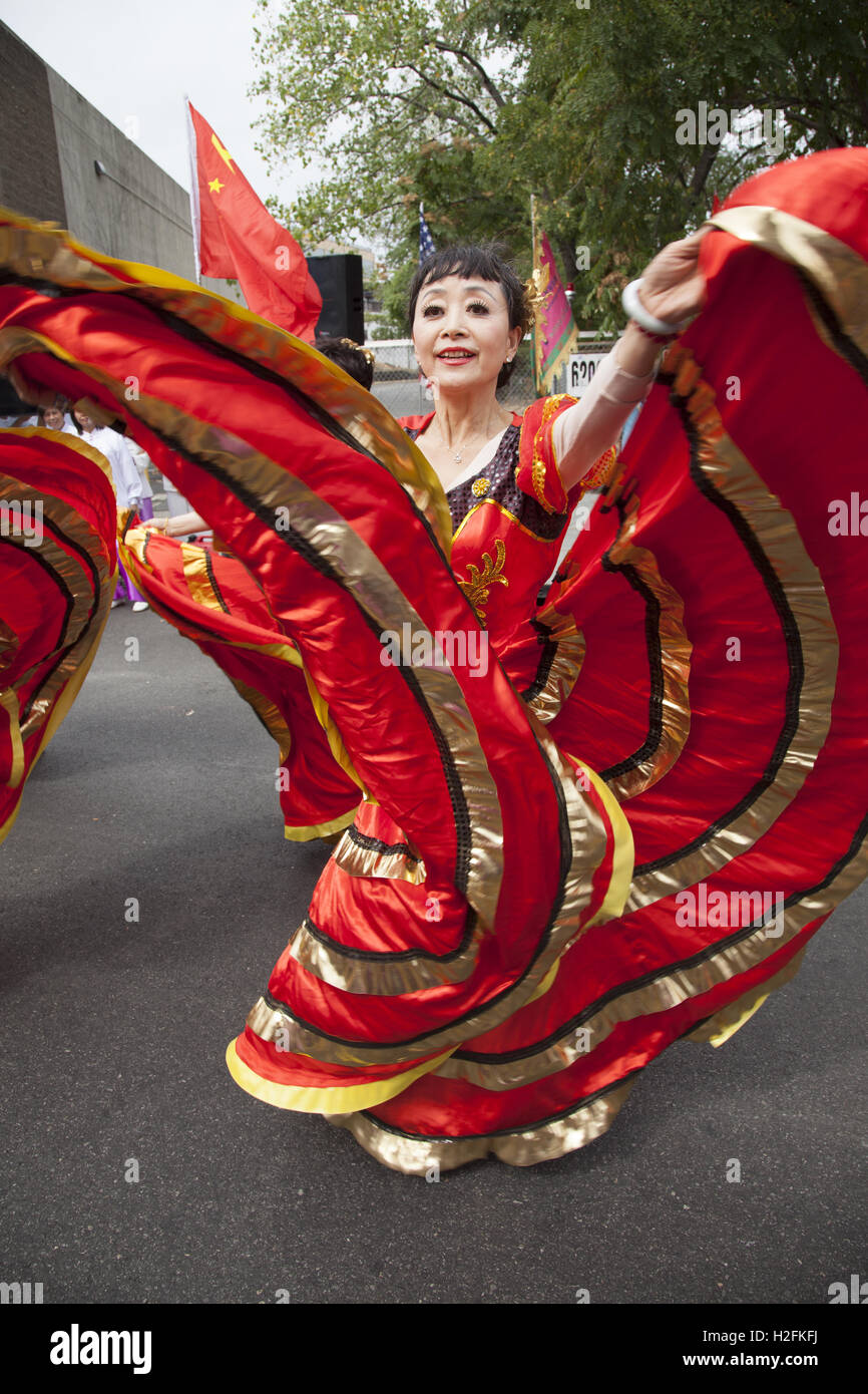 Autumn Moon Festival and Lantern Parade on 8th Avenue in the Chinatown ...