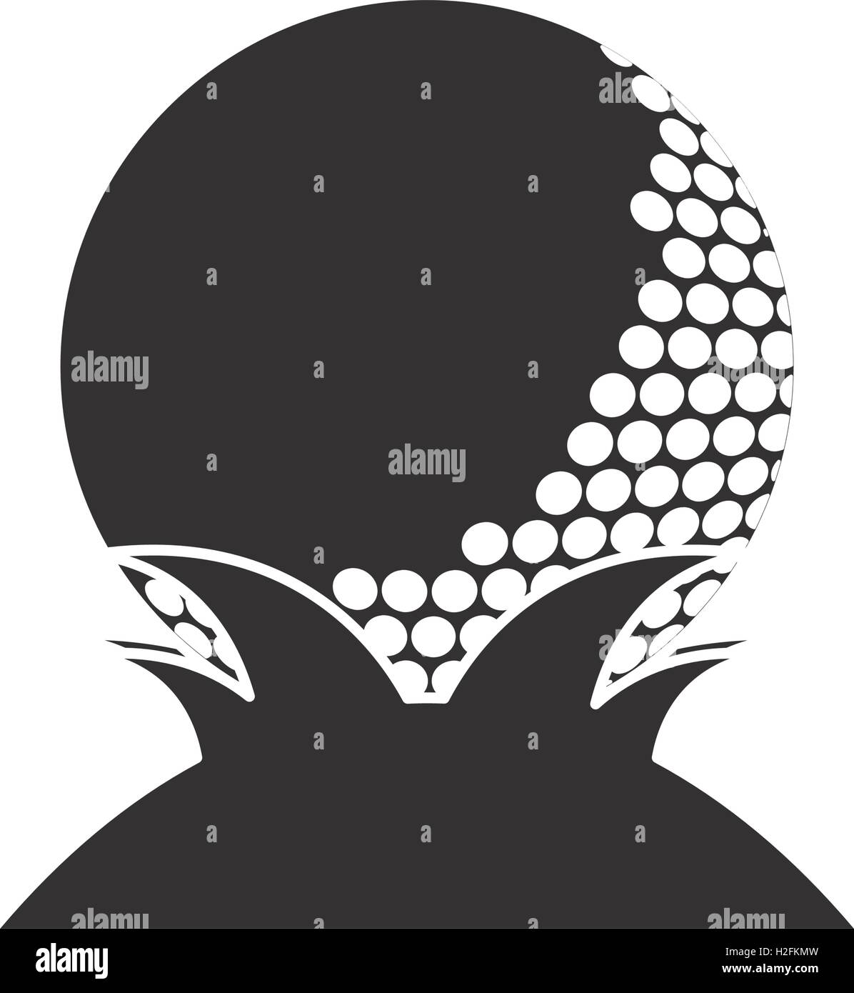 Ball of golf sport design Stock Vector Image & Art - Alamy