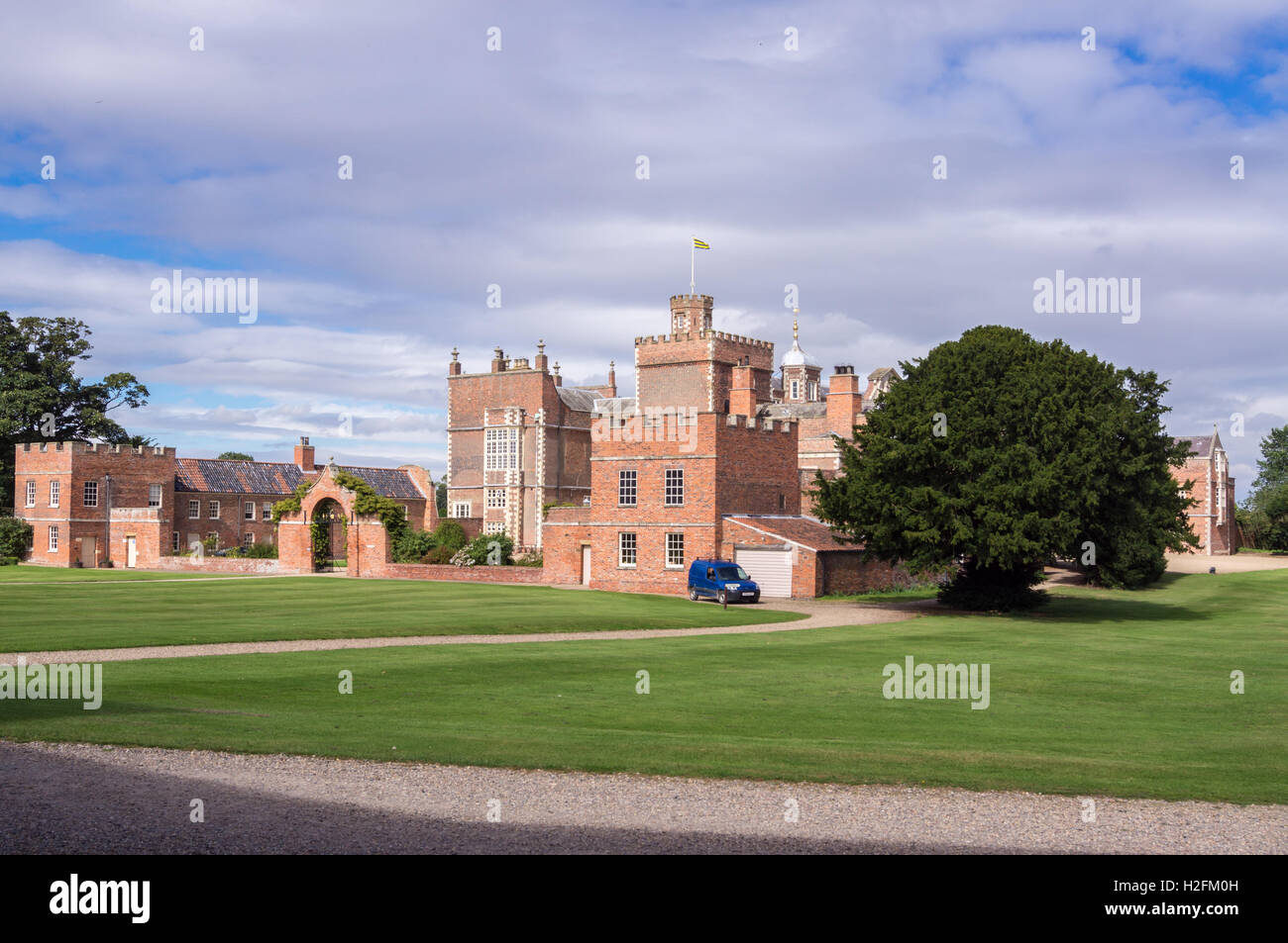 Burton Constable Hall, Skirlaugh, East Riding, Yorkshire, England Stock ...
