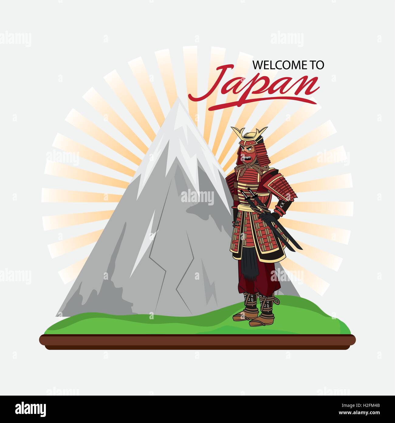 Samurai man cartoon design Stock Vector Image & Art - Alamy