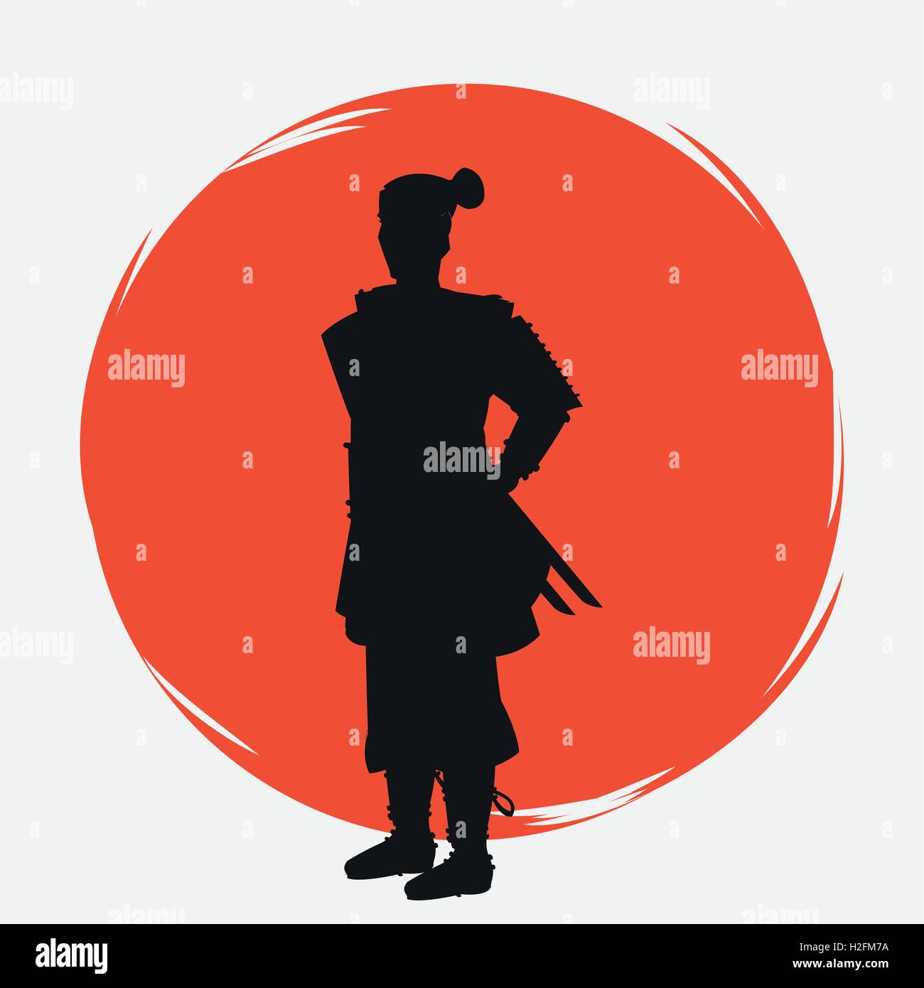 Samurai man cartoon design Stock Vector Image & Art - Alamy