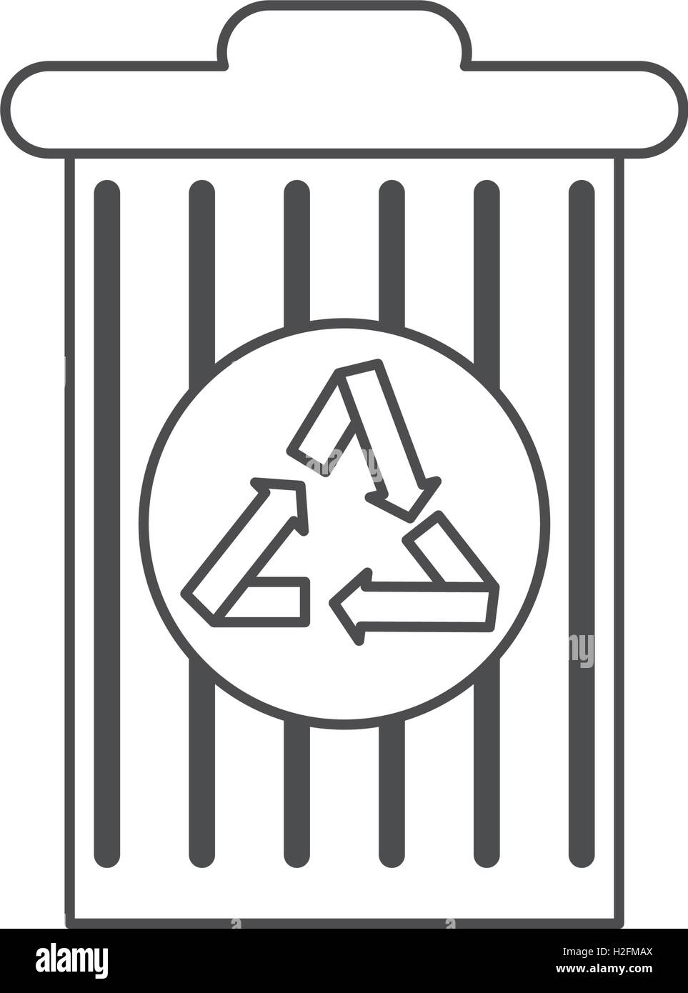 Take your trash home sign Stock Vector Images - Alamy