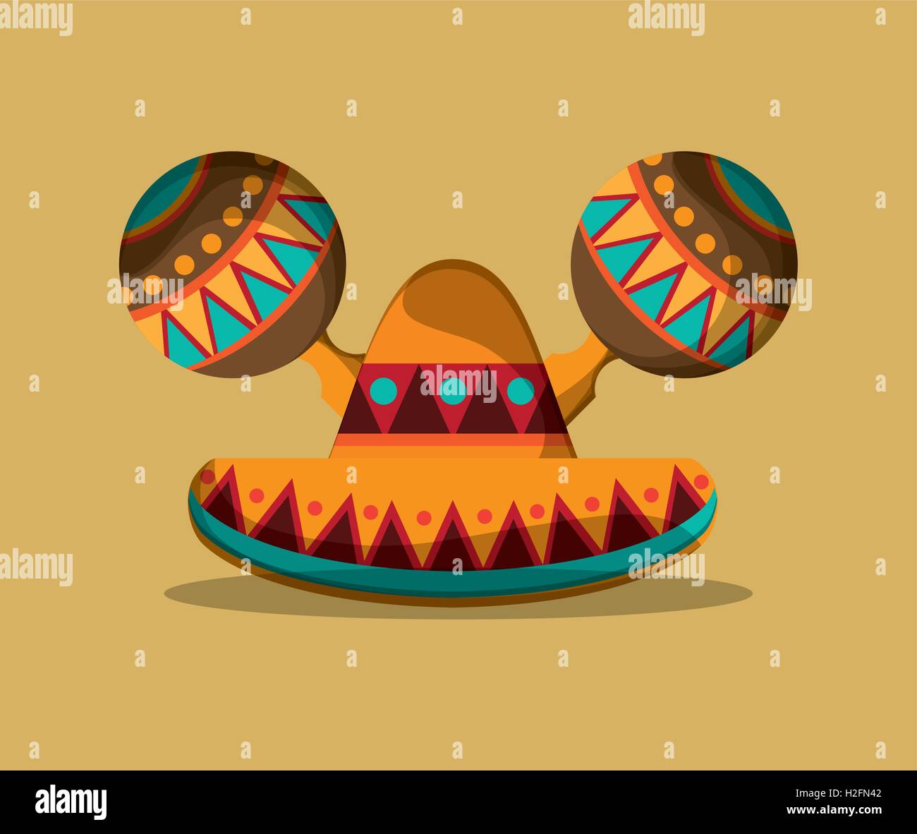 mexican culture related icons image Stock Vector Image & Art - Alamy