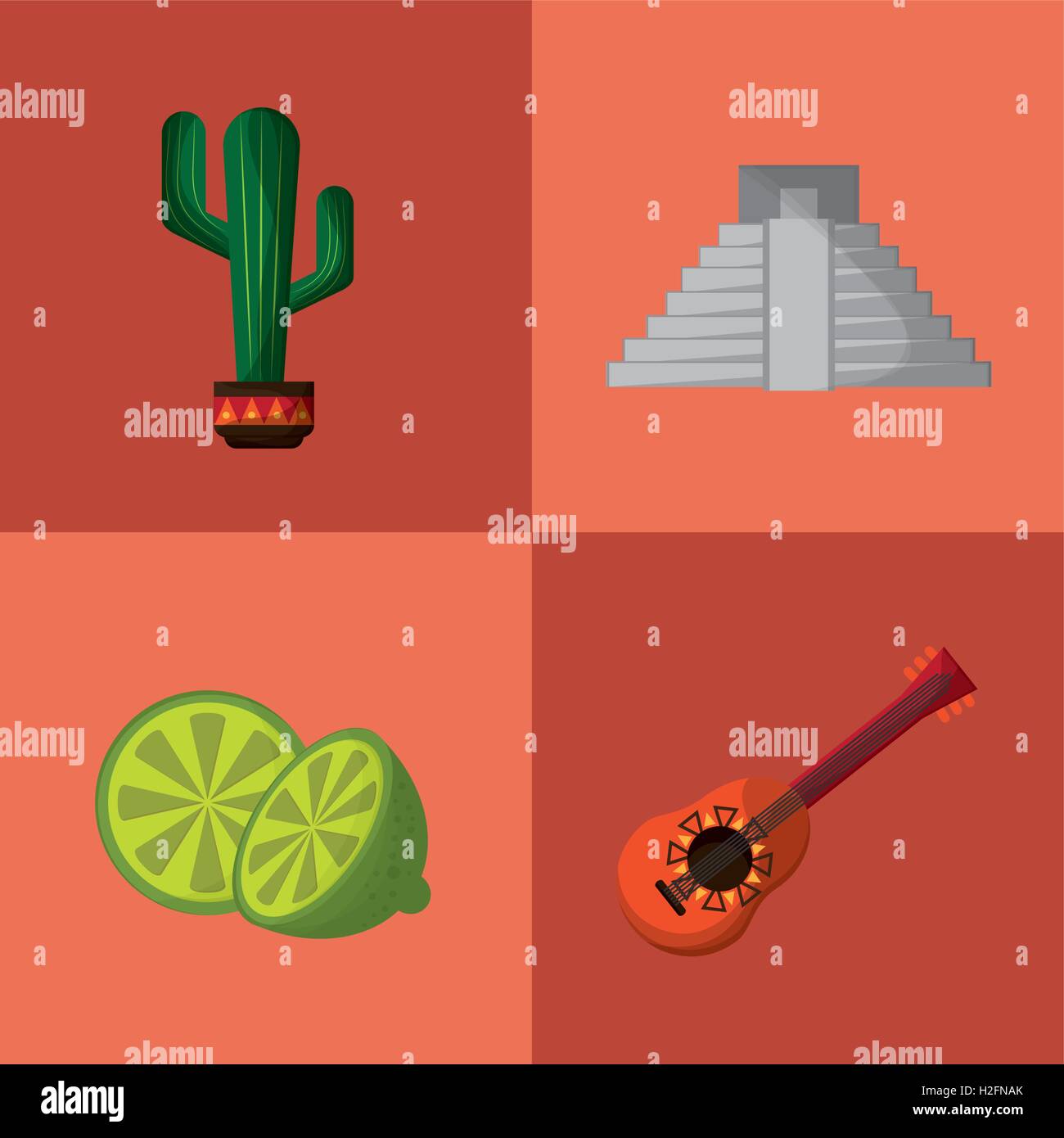 mexican culture related icons image Stock Vector Image & Art - Alamy