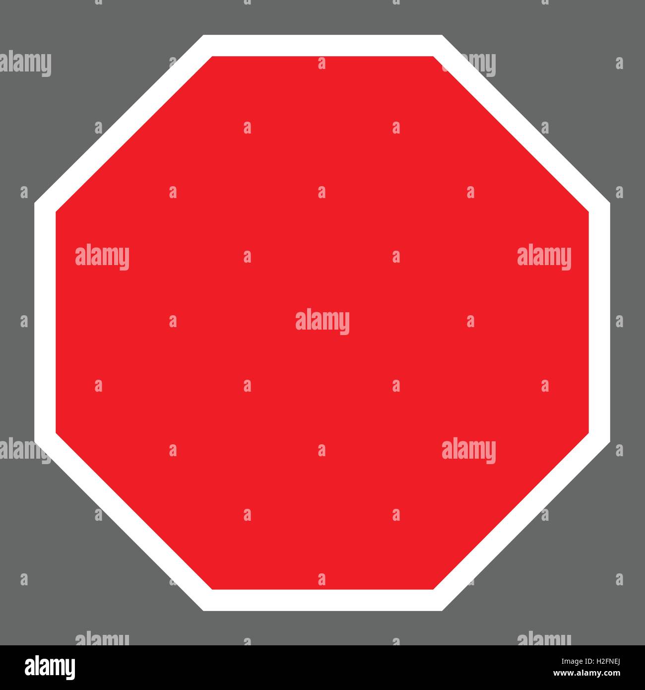 Octagonal signboard Stock Vector Images - Alamy