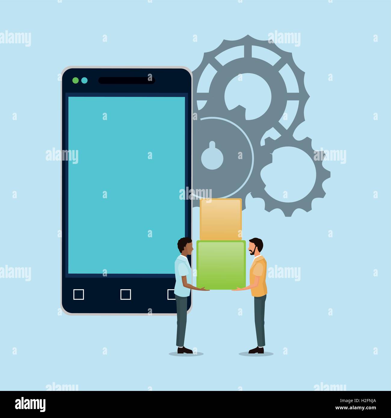 teamwork related icons image Stock Vector Image & Art - Alamy