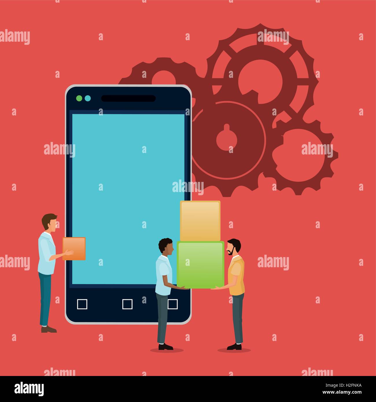 teamwork related icons image Stock Vector Image & Art - Alamy