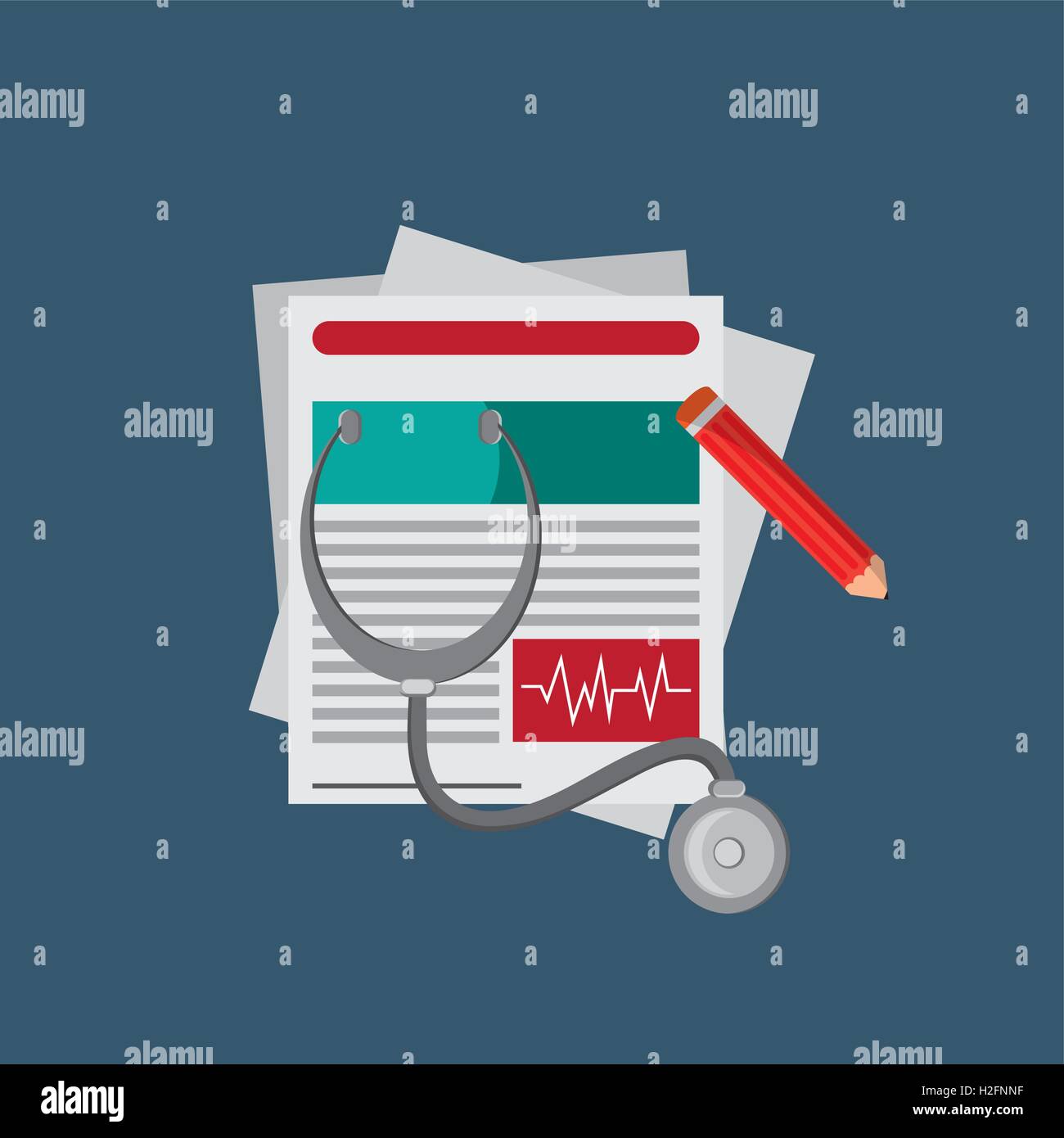 health insurance related icons image Stock Vector Image & Art - Alamy