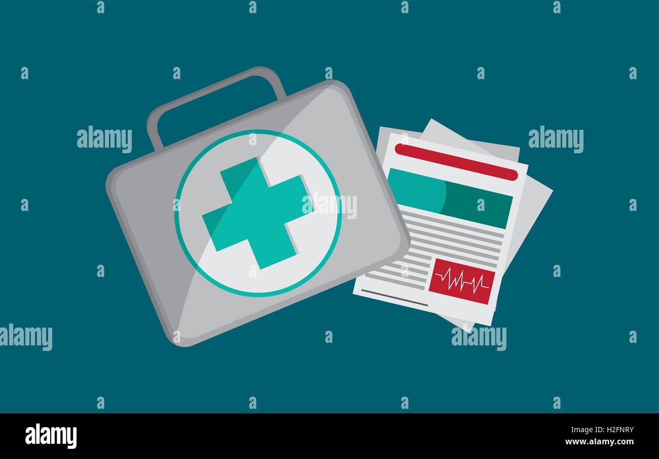 health insurance related icons image Stock Vector Image & Art - Alamy