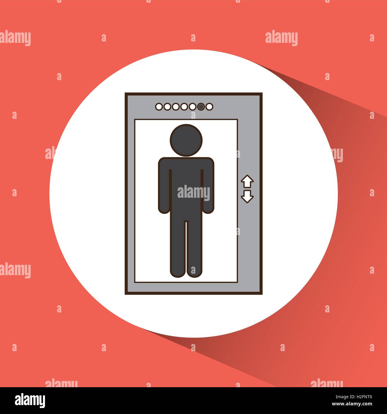 Elevator hotel service design hi-res stock photography and images - Alamy