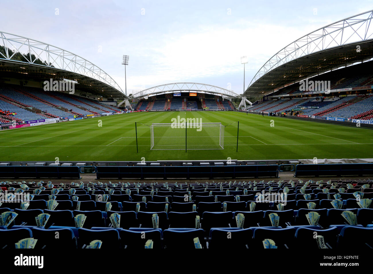 General view of the John Smith's Stadium before the Sky Bet ...