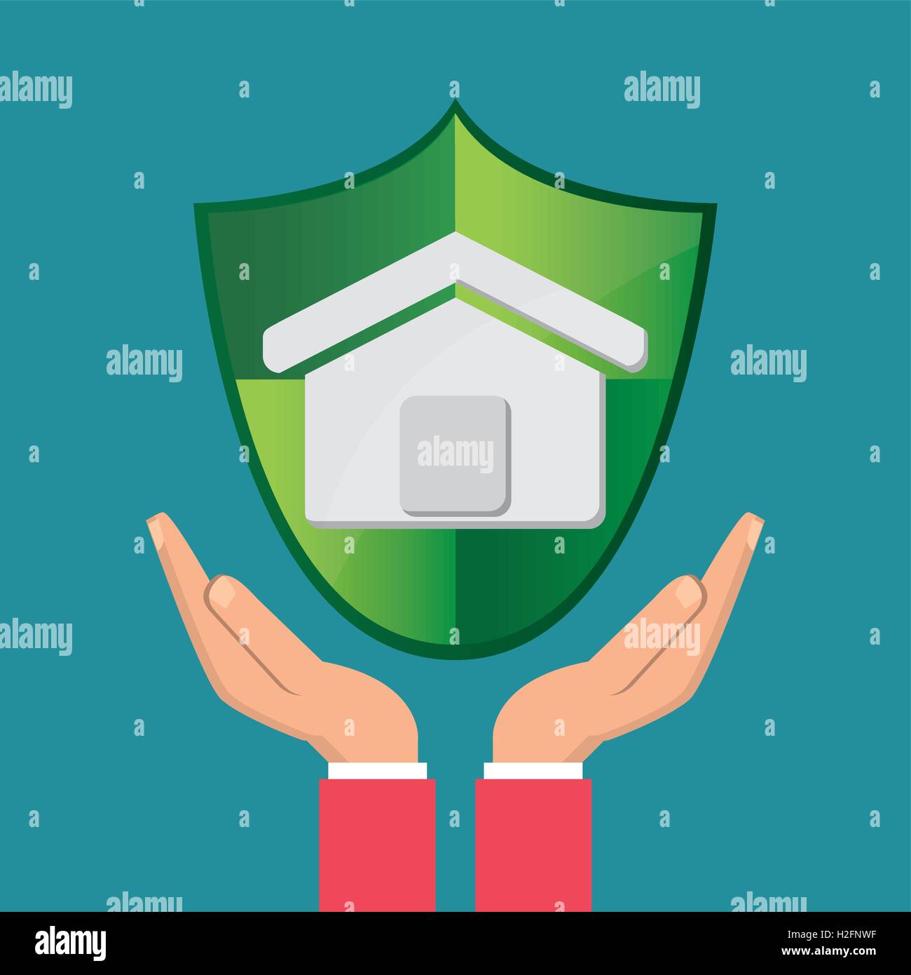 insurance services related icons image Stock Vector Image & Art - Alamy