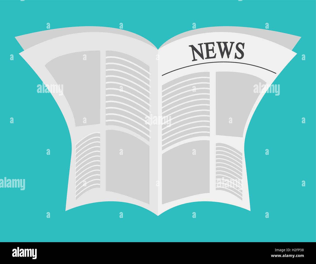 Colorful newspaper article design Stock Vector Image & Art - Alamy