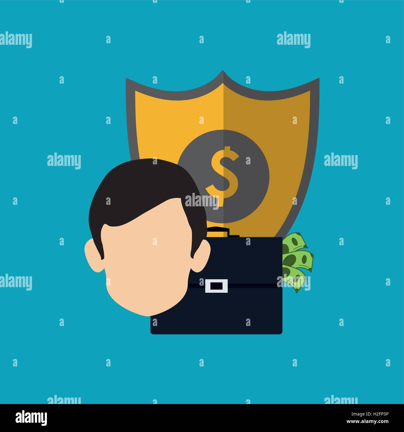 insurance services related icons image Stock Vector Image & Art - Alamy