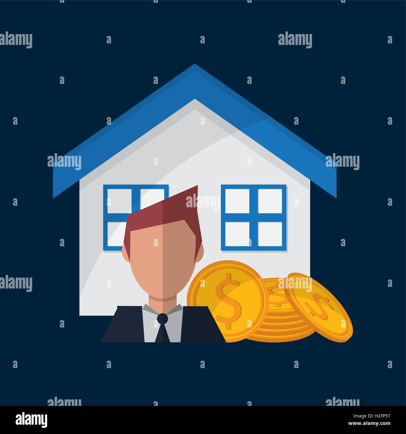 real state related icons image Stock Vector Image & Art - Alamy