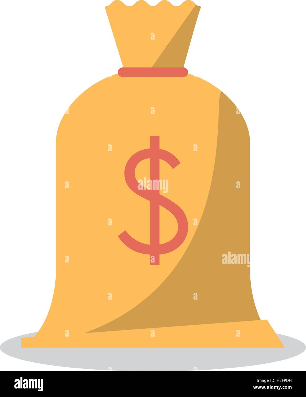 Isolated money bag design Stock Vector Image & Art - Alamy