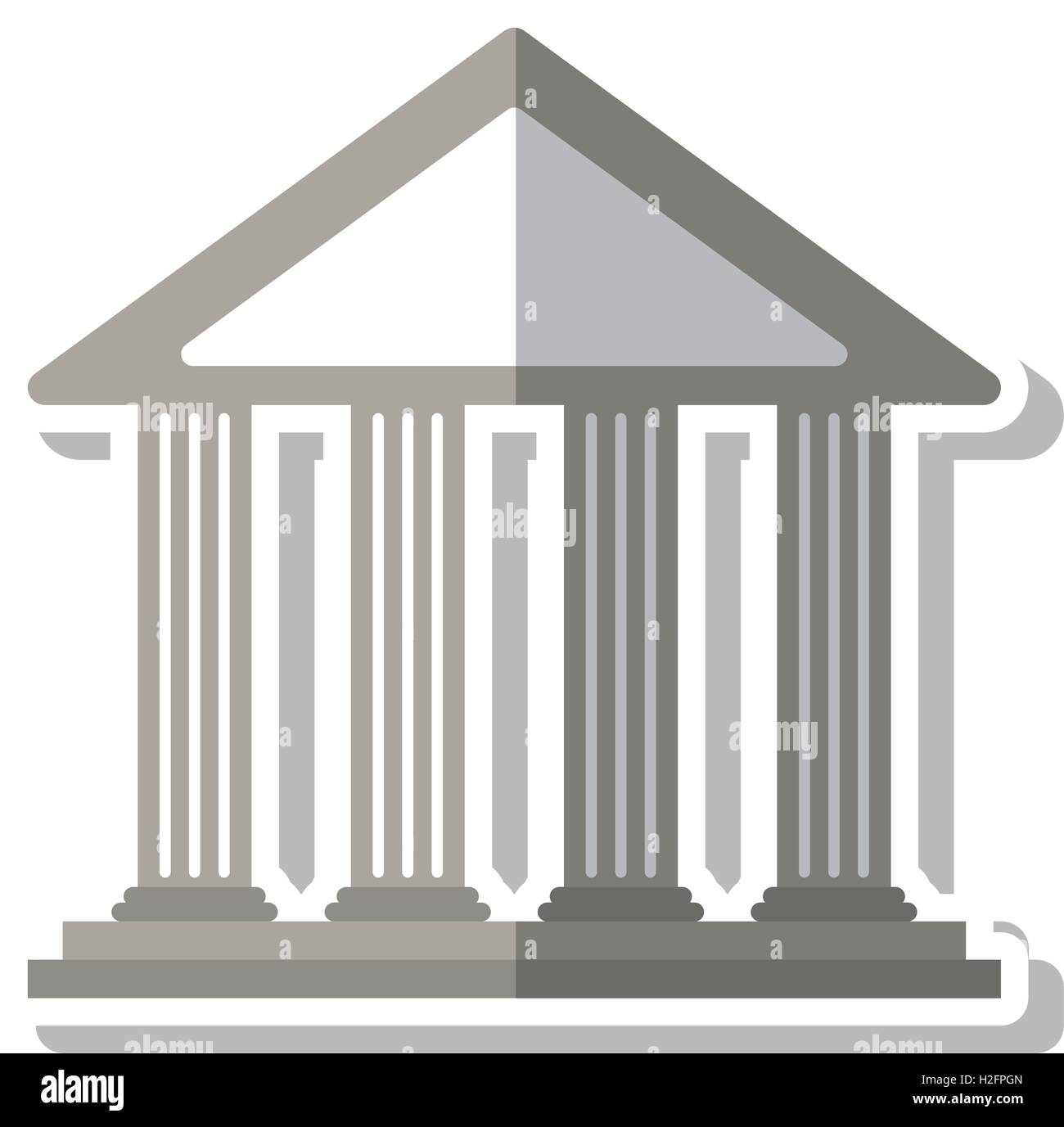 Isolated bank building design Stock Vector Image & Art - Alamy