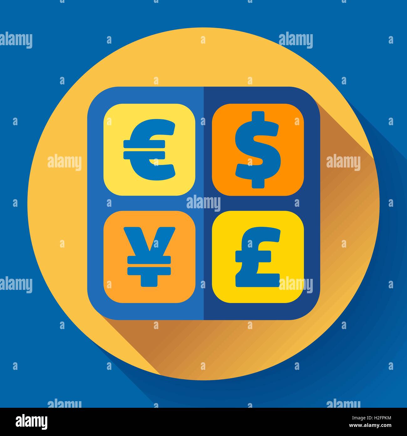 Currency exchange sign icon and converter symbol. Money label Stock ...