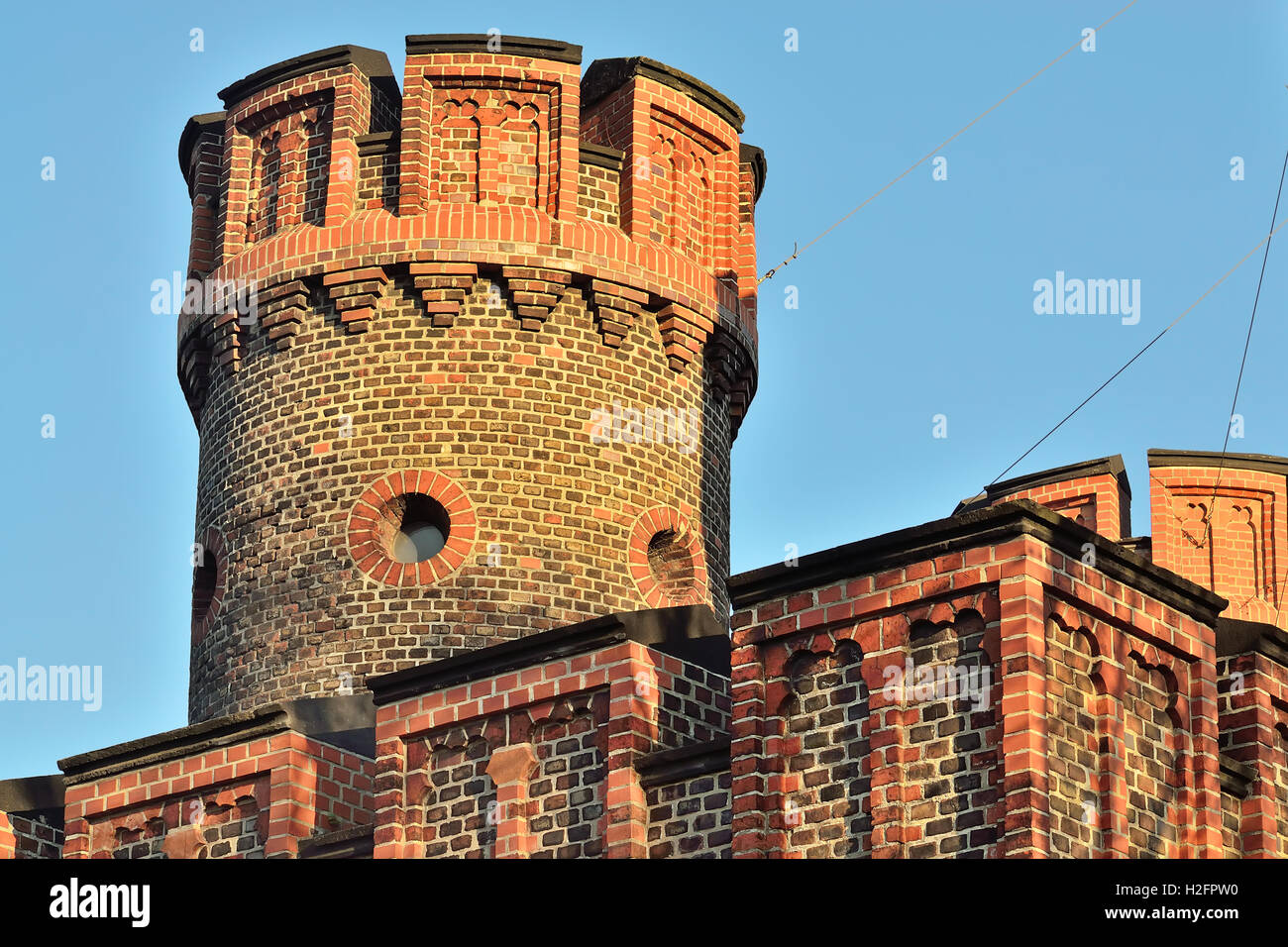 Friedrichsburg Gate - old German Fort in Koenigsberg. Kaliningrad ...