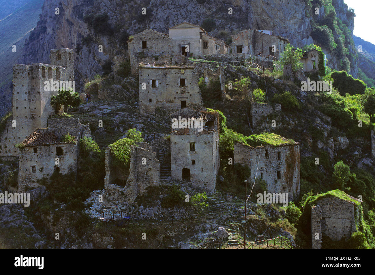 Ruins of San Severino di Centola, Cilento - Vallo di Diano and Alburni ...