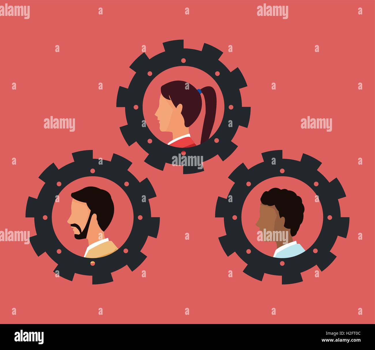 teamwork related icons image Stock Vector Image & Art - Alamy