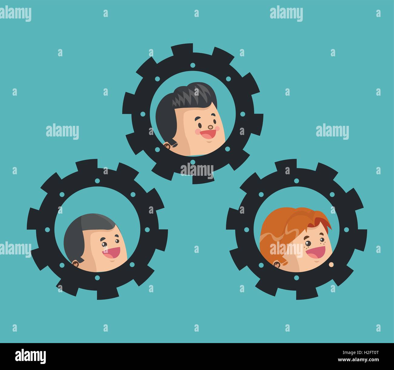 teamwork related icons image Stock Vector Image & Art - Alamy