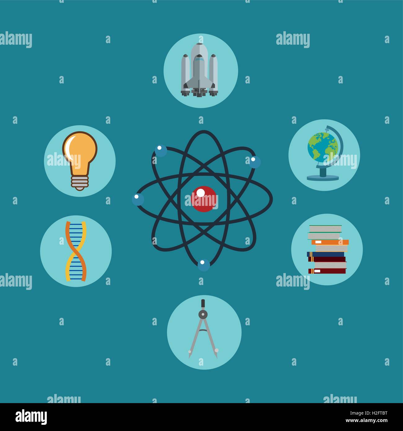 science related icons image Stock Vector Image & Art - Alamy