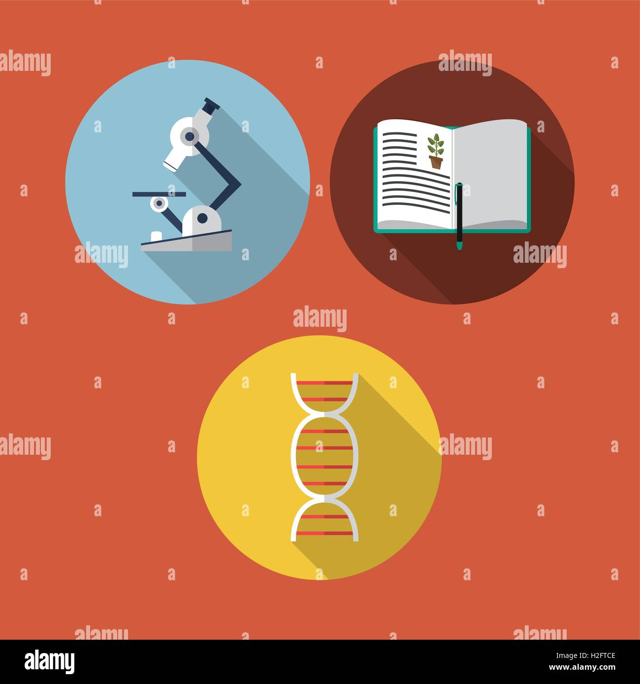 science related icons image Stock Vector Image & Art - Alamy
