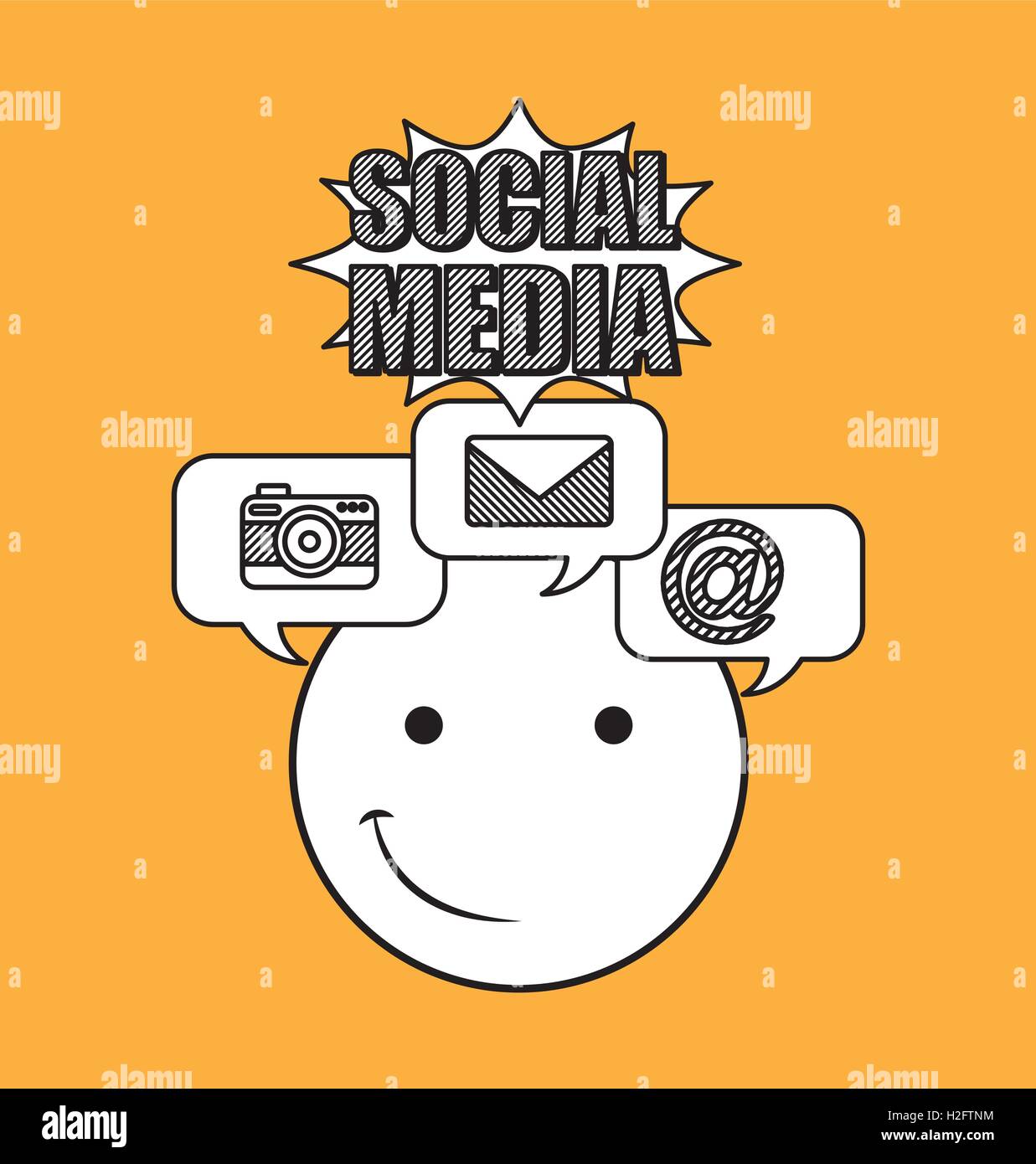 person user social media icons Stock Vector Image & Art - Alamy