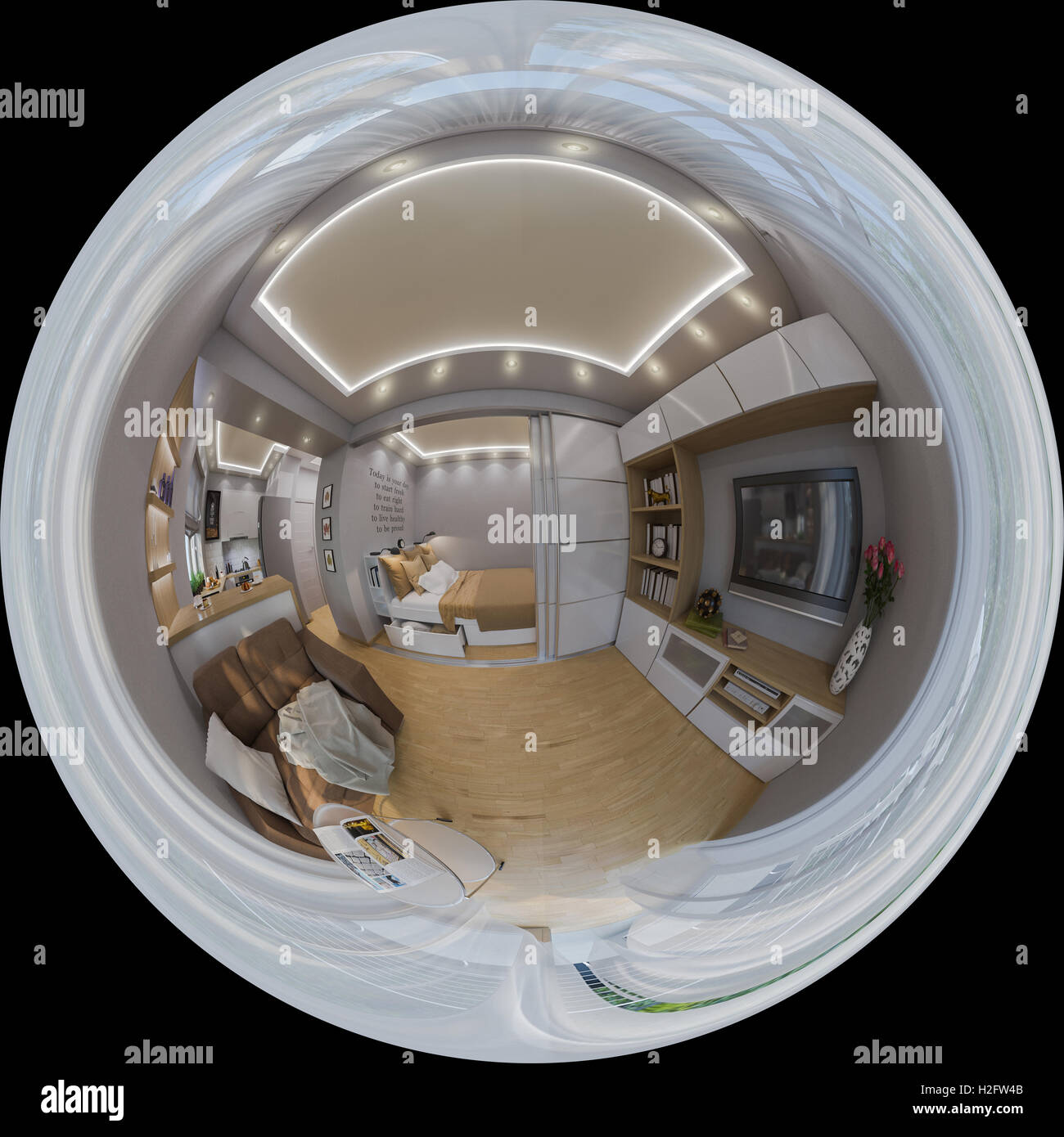 360 degrees vr living hi-res stock photography and images - Alamy
