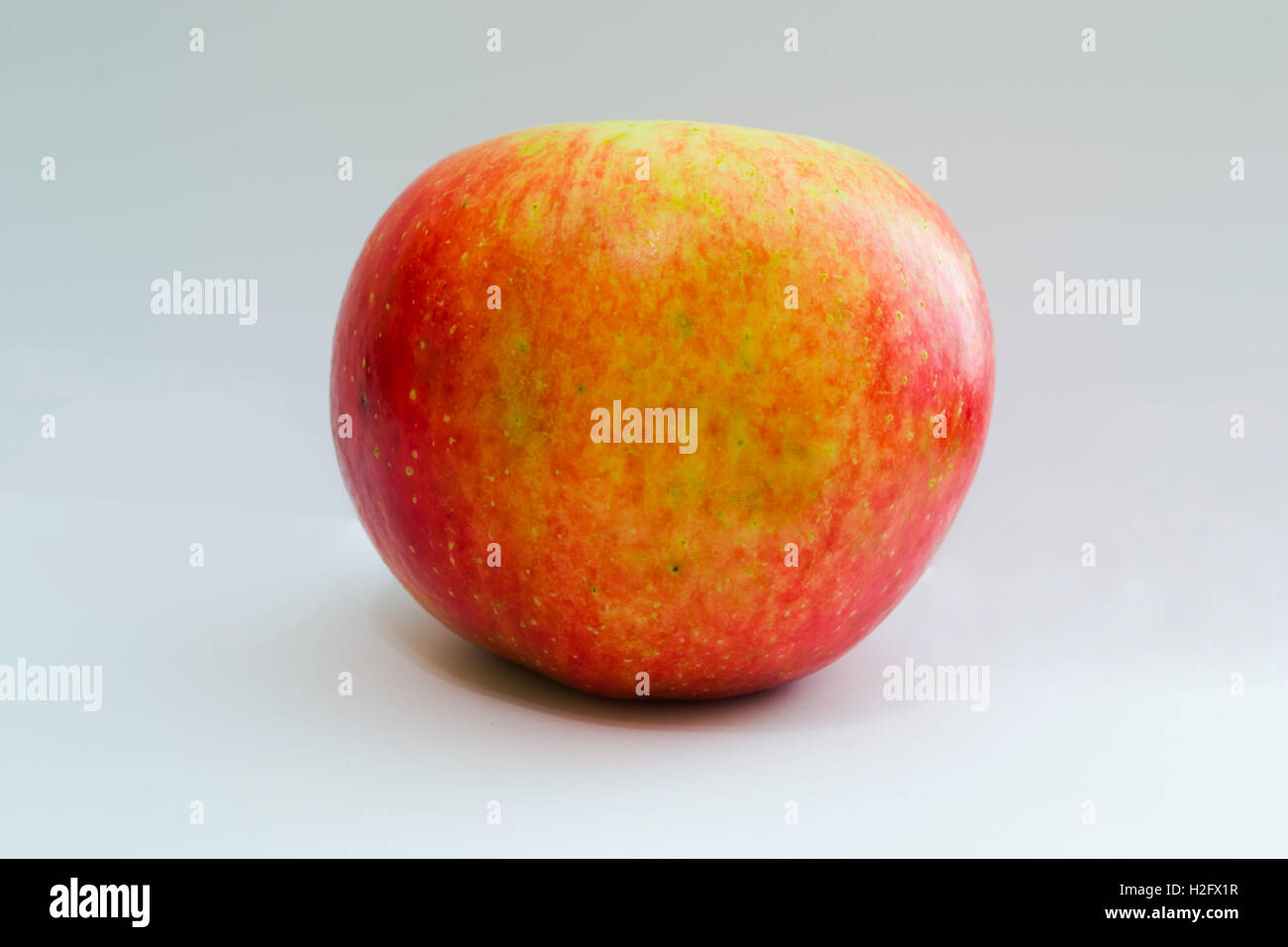 Apple fruit on white background Stock Photo - Alamy