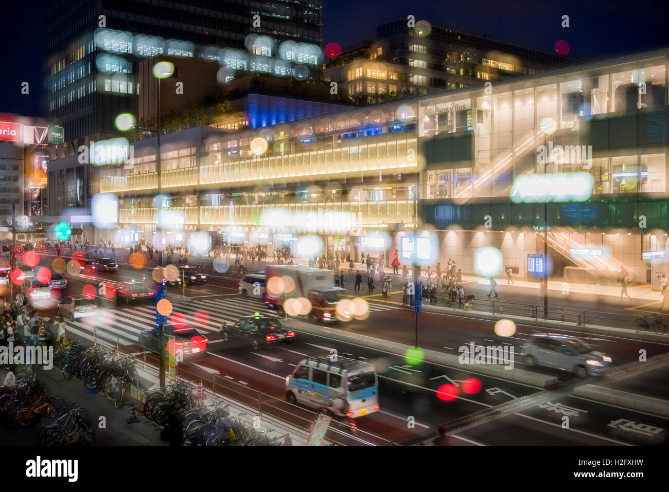 Shinjuku Expressway Bus Terminal, Shinjuku, Tokyo, Japan Stock Photo ...