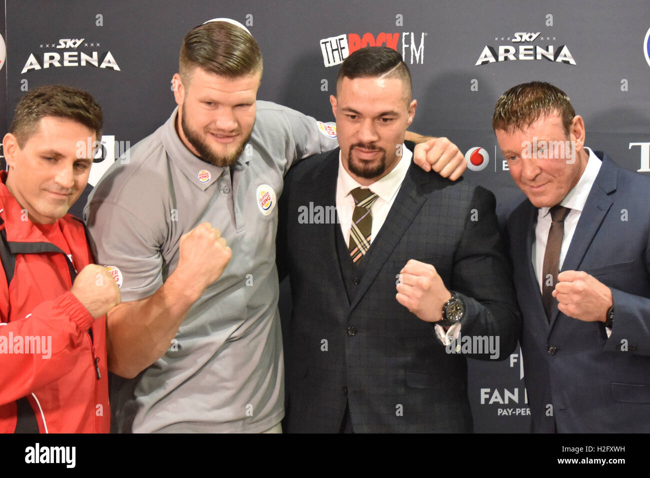Auckland, New Zealand. 28th Sep, 2016. New Zealand heavyweight boxer ...