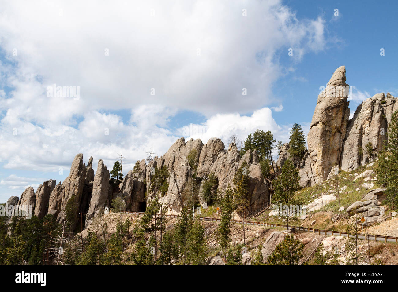 Needles Highway, Custer State Park, South Dakota Stock Photo - Alamy