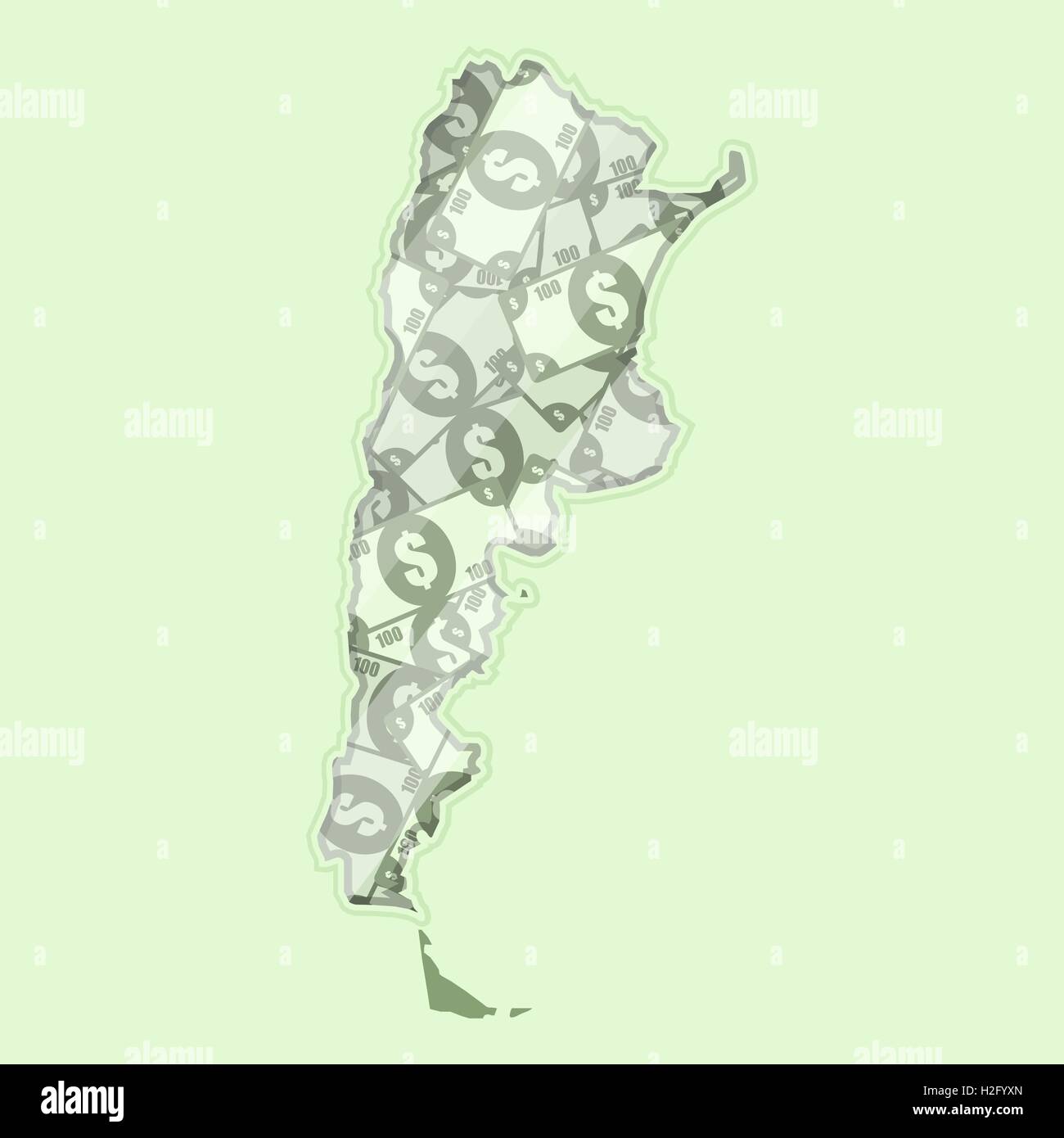 Argentina bank notes Stock Vector Images - Alamy