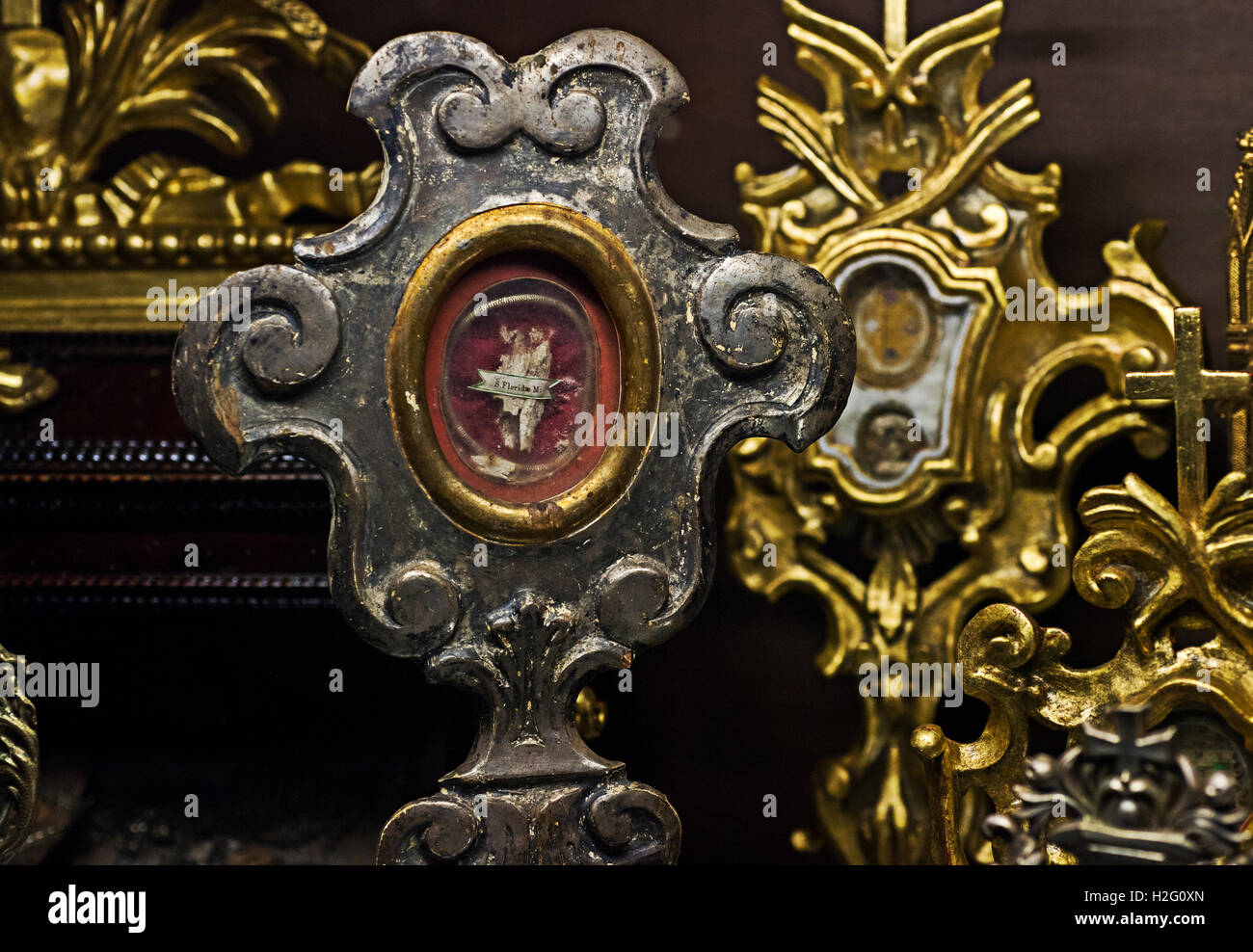 Italy Emilia Romagna Francigena Way Berceto Museum of the cathedral ...