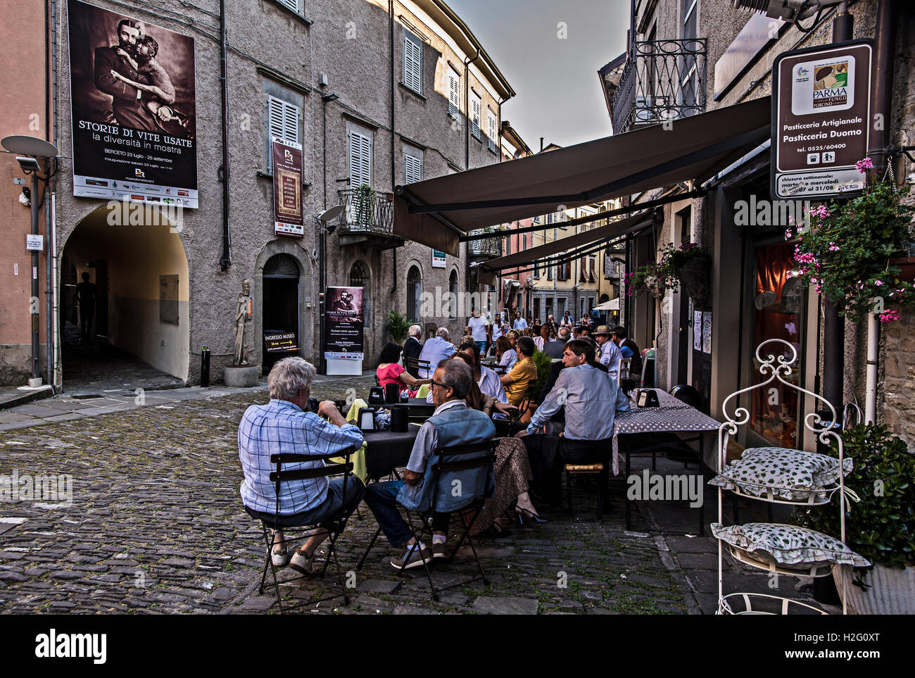 Italy Emilia Romagna Francigena Way Berceto Stock Photo - Alamy