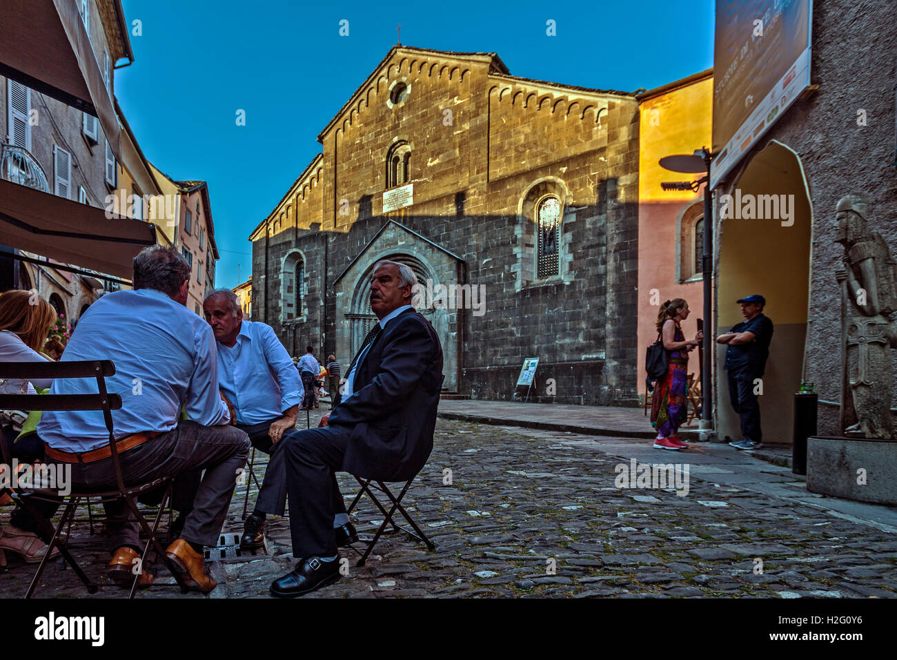 Italy Emilia Romagna Francigena Way Berceto Stock Photo - Alamy