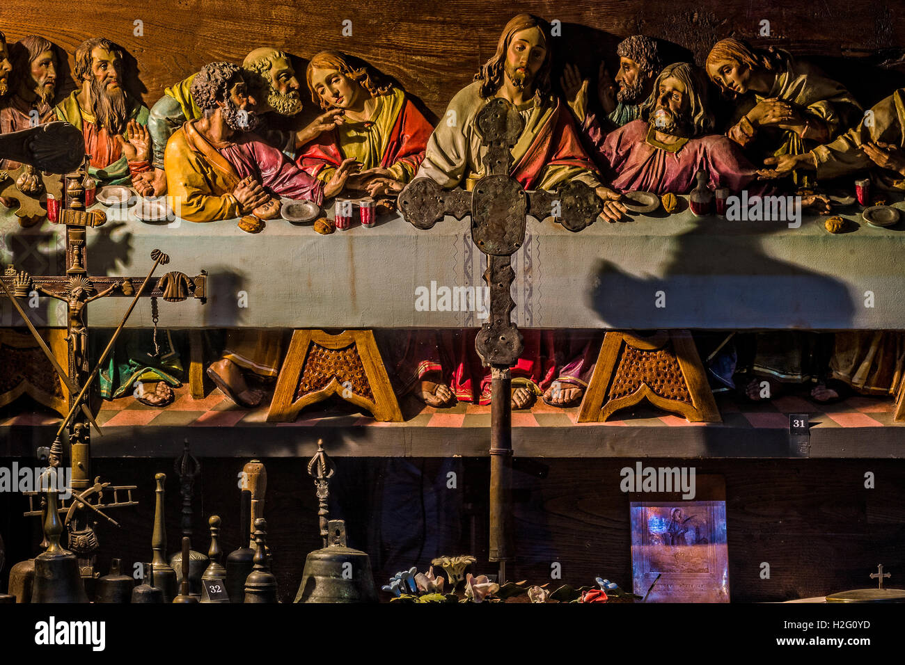 Italy Emilia Romagna Francigena Way Berceto Museum of the cathedral ...
