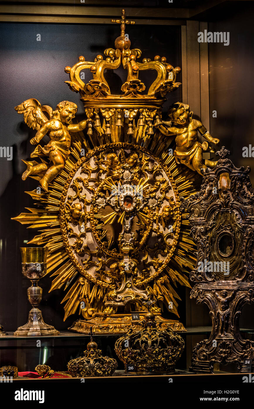 Italy Emilia Romagna Francigena Way Berceto Museum of the cathedral ...