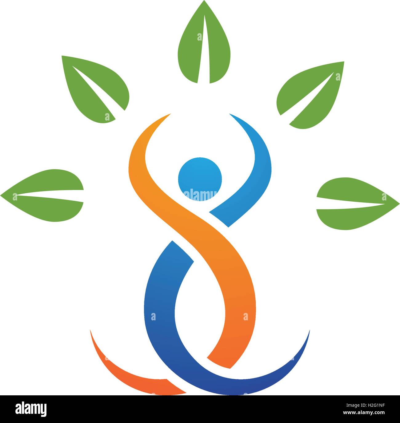 Health Logo Template Stock Vector Image & Art - Alamy