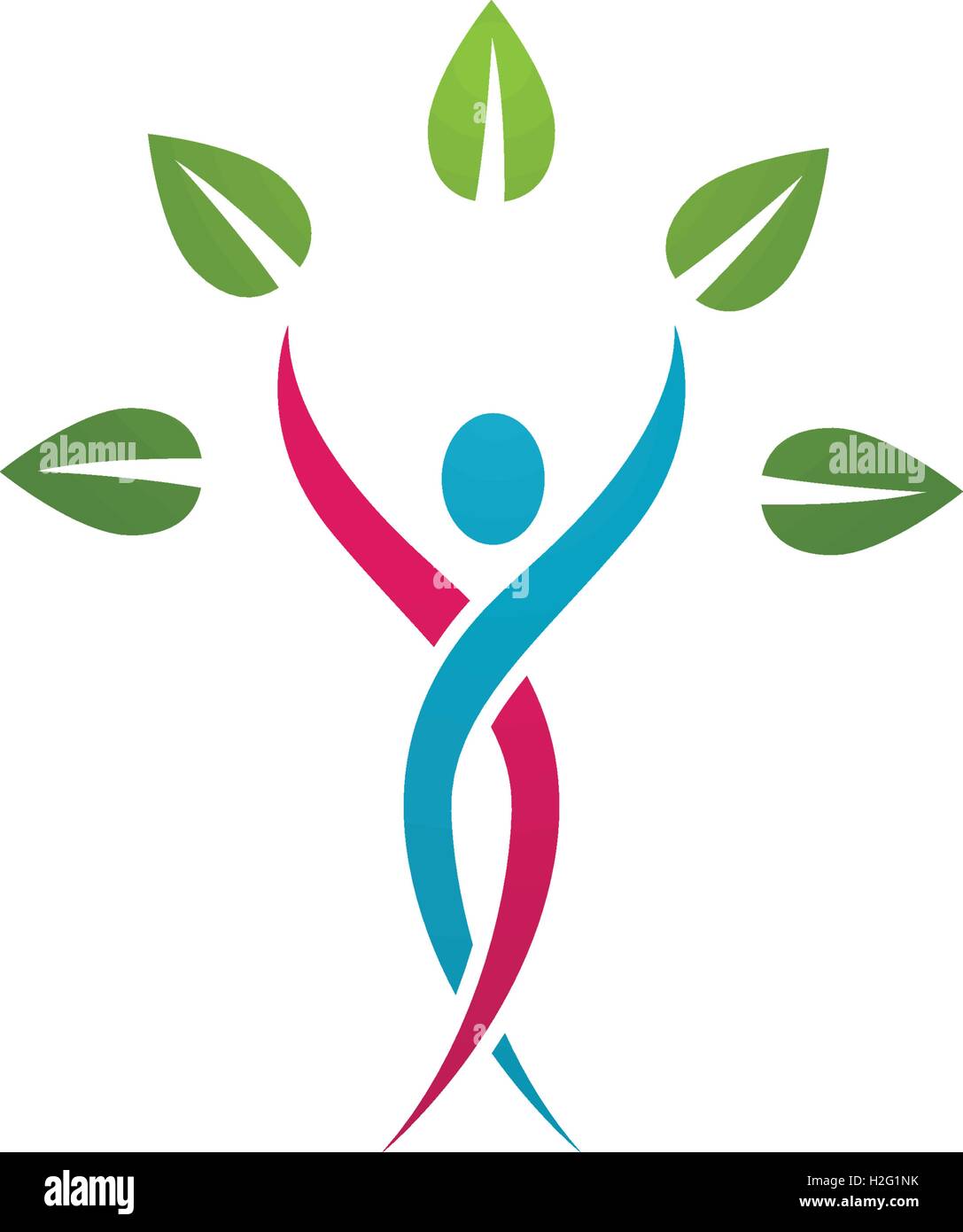 Health Logo Template Stock Vector Image & Art - Alamy