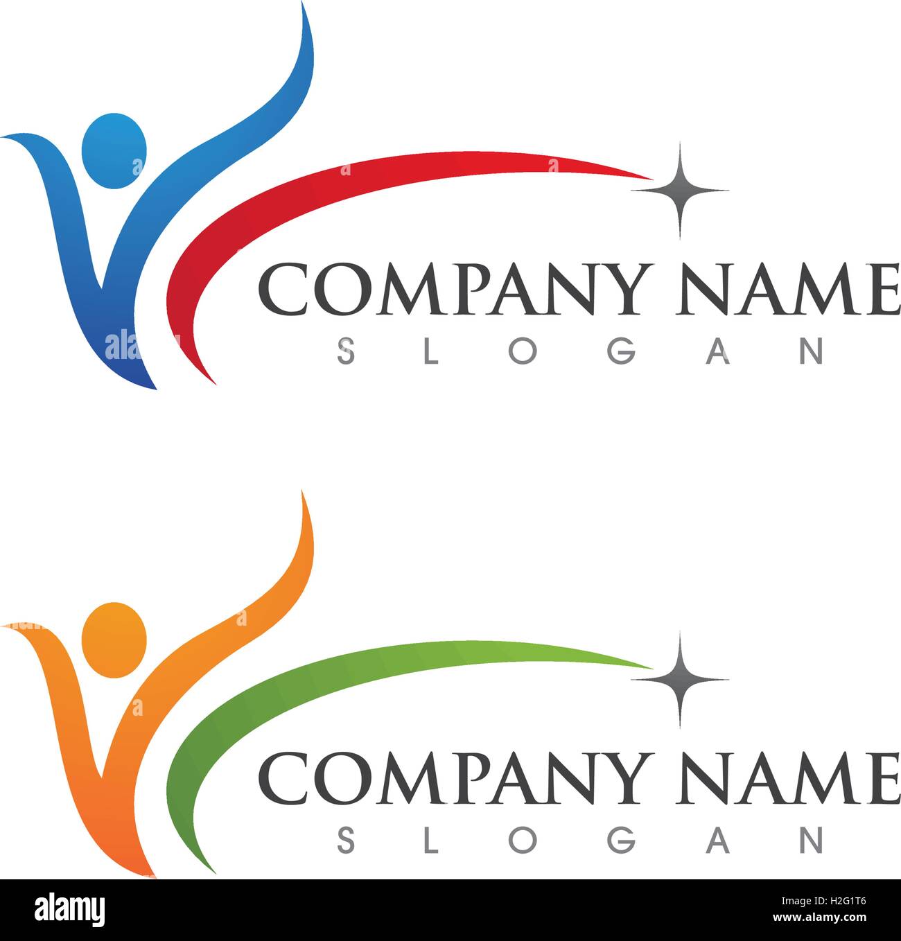 Health Logo Template Stock Vector Image & Art - Alamy