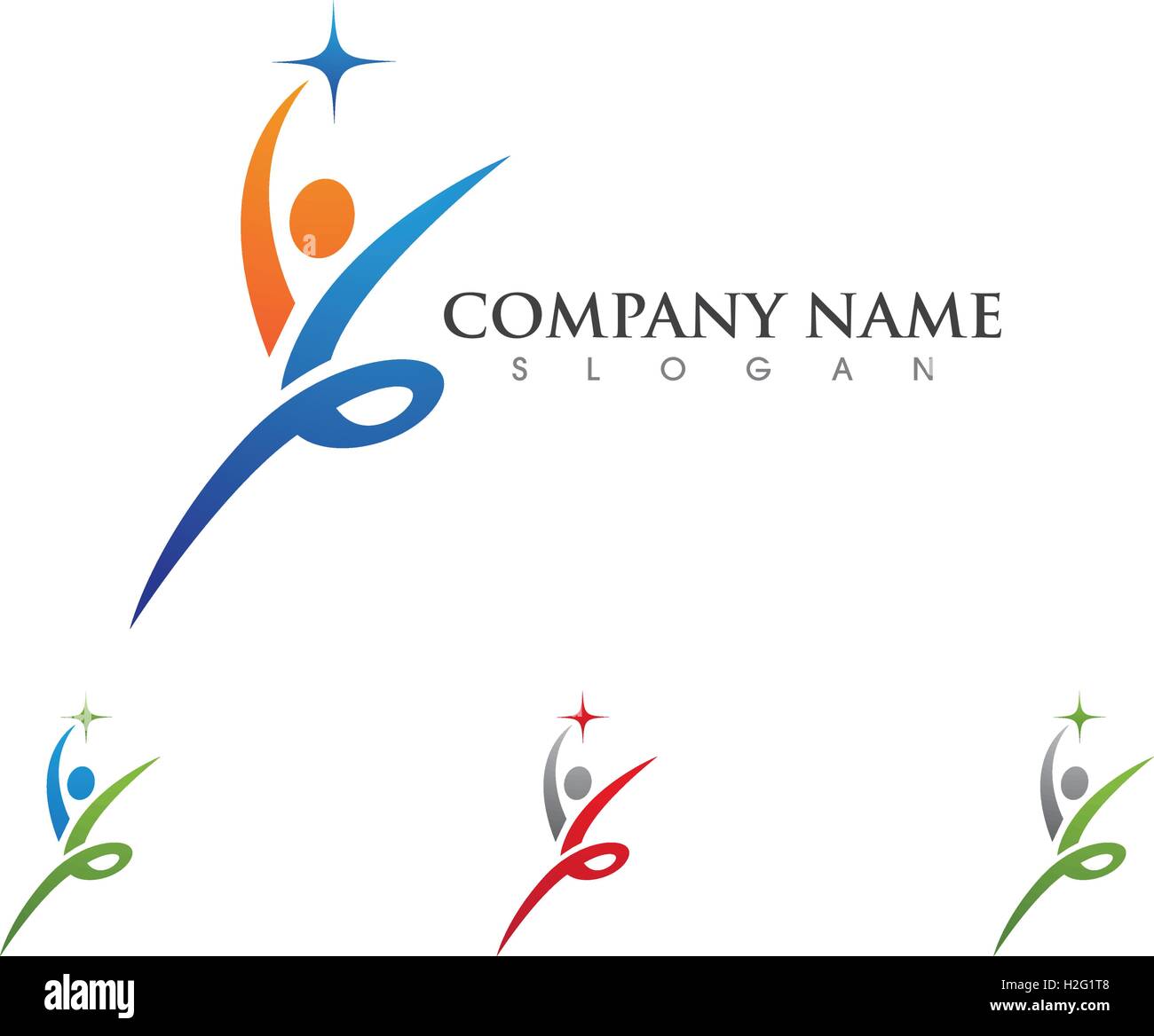 Health Logo Template Stock Vector Image & Art - Alamy