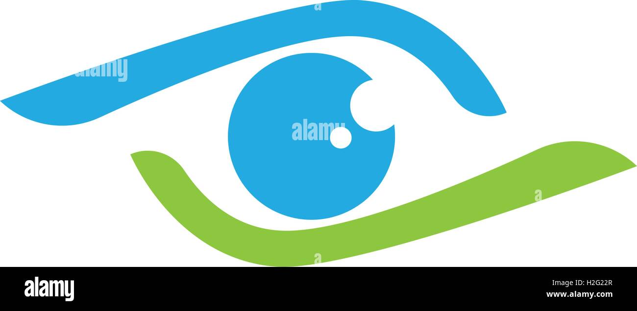 Eye care logo vector Stock Vector Image & Art - Alamy