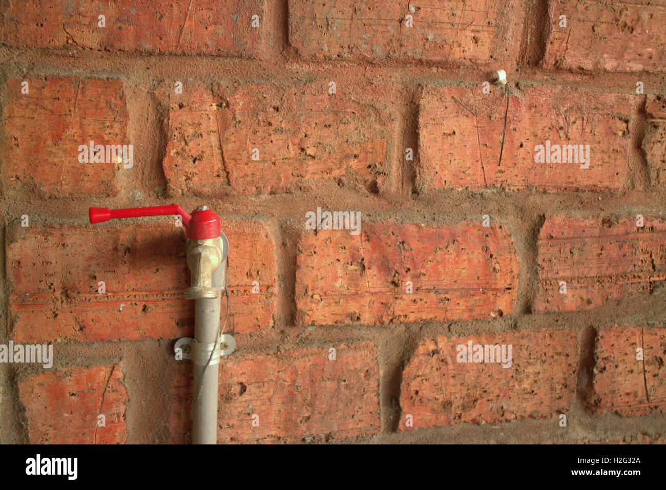 water tap on wall Stock Photo - Alamy
